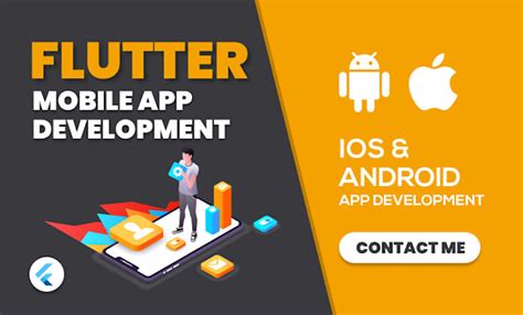 Build ios and android mobile app development using flutter, building mobile app by Web_guru4u ...