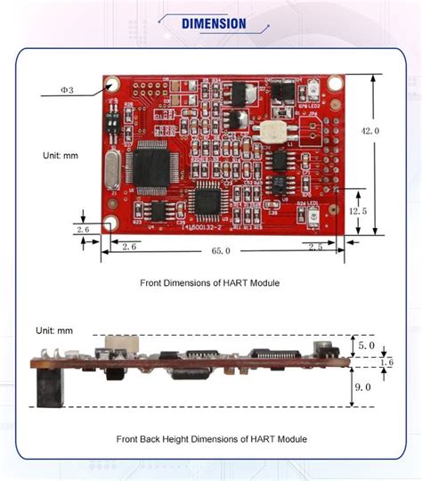 Modbus RTU Protocol And HART Module For Electronic Devices