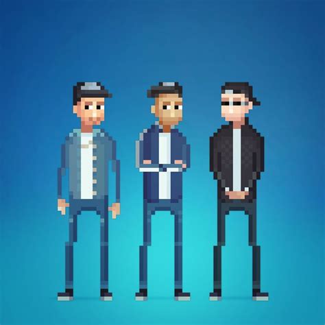 Custom Minimalist 8bit Pixelart Portraits Have Yourself Or A