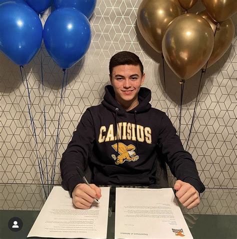 Kyle Mcdade Canisius College College Varsity Jacket Swimmer