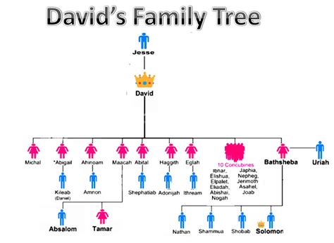 King David Lineage Chart