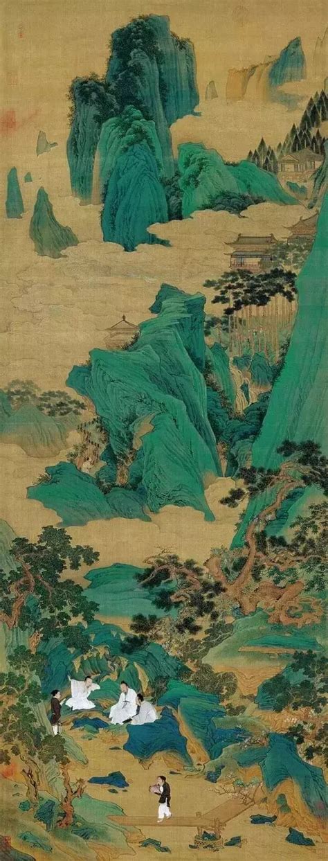仇英最贵的画仇英画20亿仇英的画大山谷图库