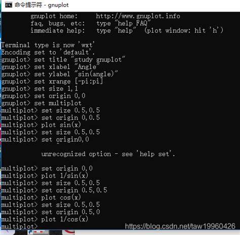 Gnuplot绘图学习gnuplot线型 Csdn博客