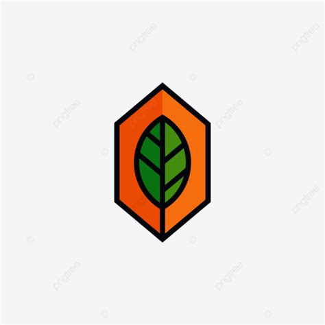 Leaf Circle Logo Vector Png Images Leaf Logo Template Vector Icon