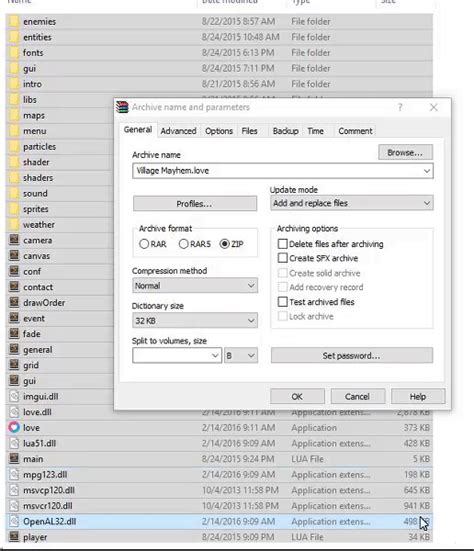 Facing Some Problems To Make Exe File R Love2d