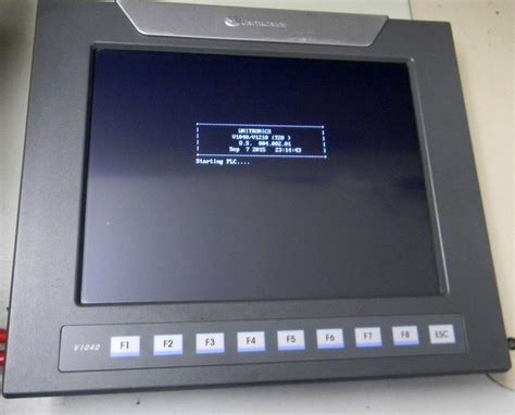 unitronics v1040 t20b 1040 vision series plc graphic hmi 10 4 color