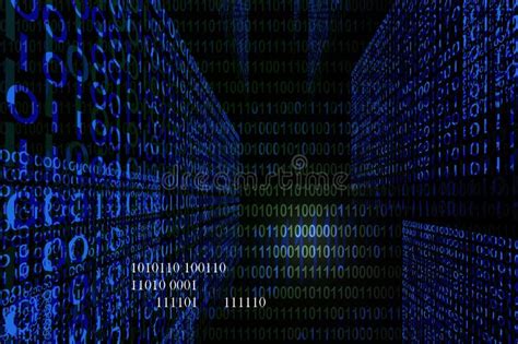 Binary Code Background Concept Of Big Data And Artificial Intelligence Digital Technology