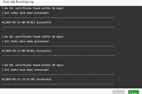 Ssl Not Renewing Aapanel Free Hosting Control Panel One Click Lamp