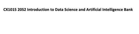 dsai past ca summary intro to data science and ai 1 41 0