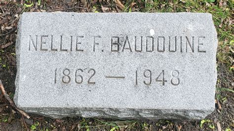 Nellie Florence Houghton Baudouine 1862 1948 Memorial Find A Grave