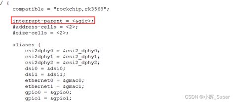 itop 3568开发板驱动学习笔记（26）设备树（五）中断实例分析 interrupt affinity csdn博客
