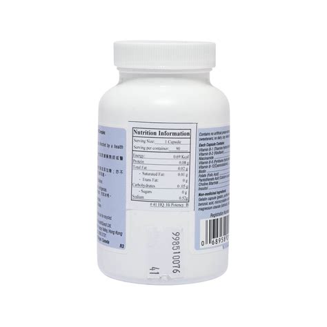 Healthquest Hi Potency B Complex 50mg 90 Capsules Healthquest Ltd