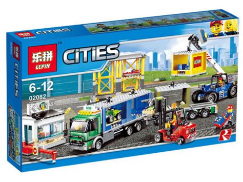 Конструктор Сити Грузовой терминал купить | Цены аналога Lego City