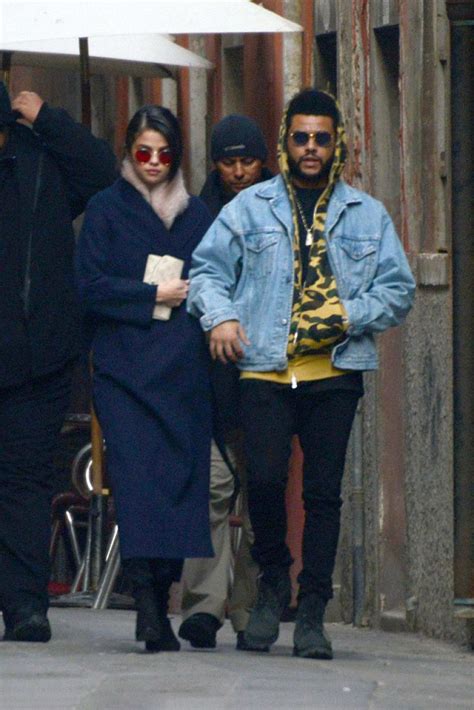 Selena Gomez And The Weeknd Night Out In Venice 01302017 Hawtcelebs