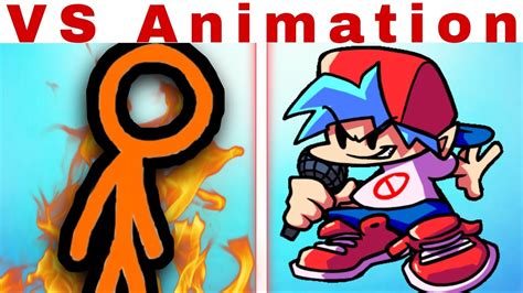 Friday Night Funkin VS Animation (Stickman) FULL WEEK (FNF Mod ) - YouTube