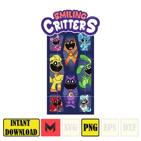Smiling Critters Png Print Smiling Critters Png Sublimatio Inspire