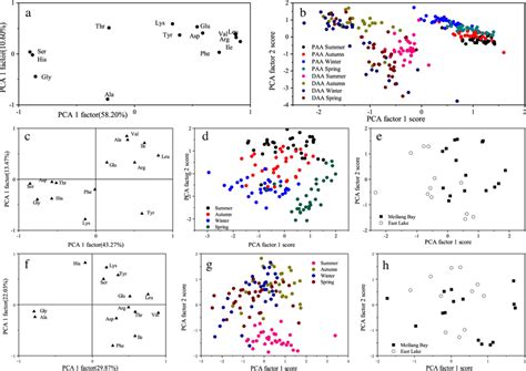 Principal Factor Analysis Pca Of Both Paa And Daa A Pca Factor