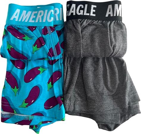 American Eagle 2 Pack Ae Mens 4 Ultra Soft Boxers Size Small