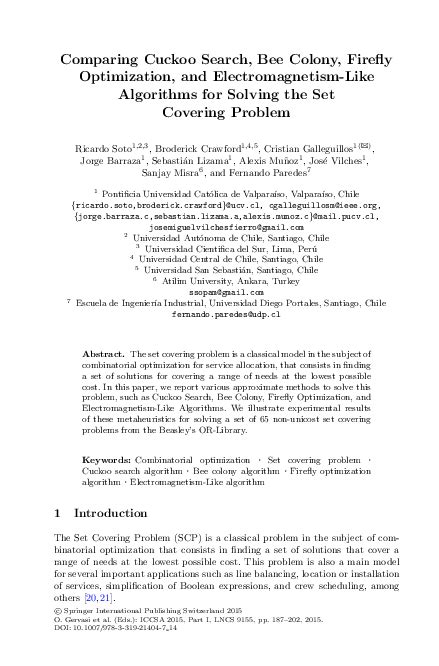 Pdf Computational Science And Its Applications Iccsa 2010 International Conference