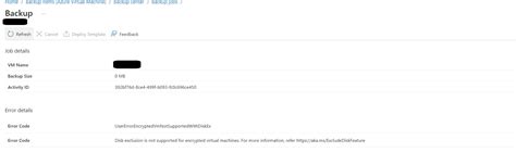 After Disk Encryption Unable To Backup Virtual Machine In Azure Laexug Foundation