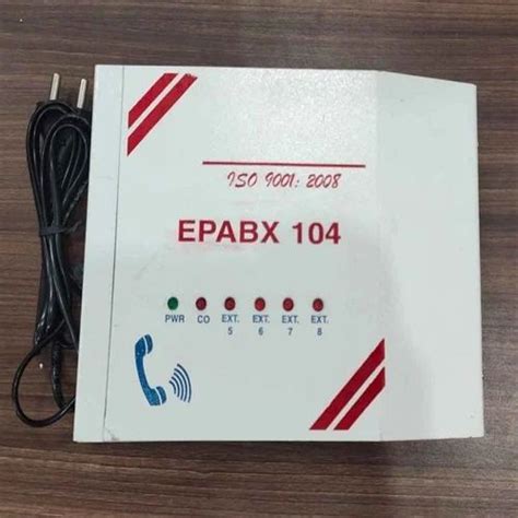 Epabx 104 Intercom System For Small Office At ₹ 2200 Set In Varanasi Id 27593529155