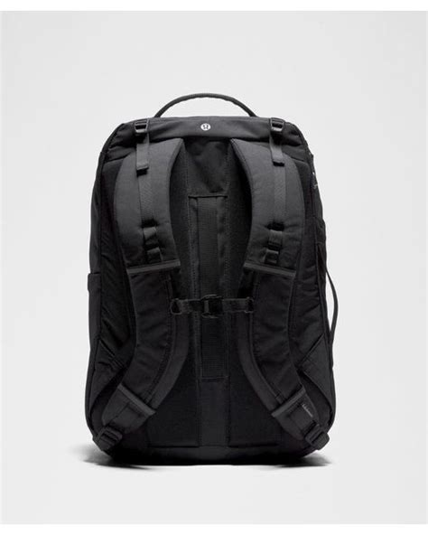 Lululemon Triple Zip Backpack 28l In Black Lyst Uk