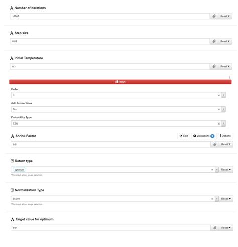 Simulated Annealing With Polynomial Regression D3view