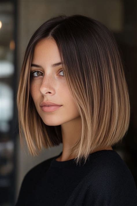 Pin By Victoria Greene On Balayage In 2025 Lob Hairstyle Short Hair