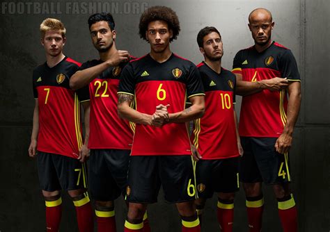 Belgium Euro 2016 Adidas Home Kit Football Fashion