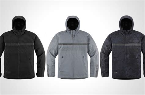 Riding Gear Icon Pdx3 Wp Jacket Return Of The Cafe Racers
