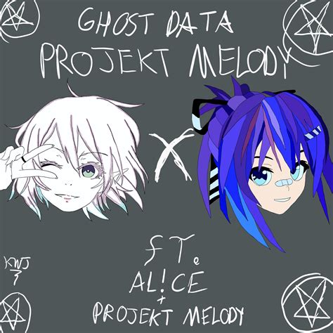 I Made Cover Art For The Song “projekt Melody” By Ghost Data Melodys