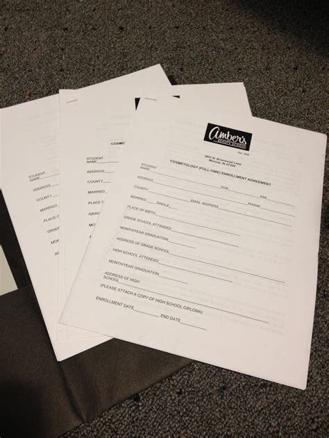 In Session Enrollment Class Information Amber S Beauty Babe