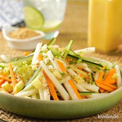 Kiwilimón On Instagram Ensalada De Jícama Receta 👇🏻 Porciones 8