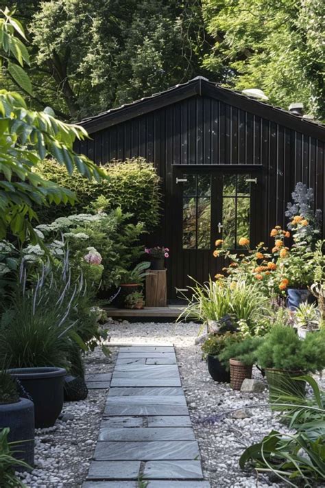A Beautiful Backyard Workshop How To Build One From The Ground Up Melanie Jade Design