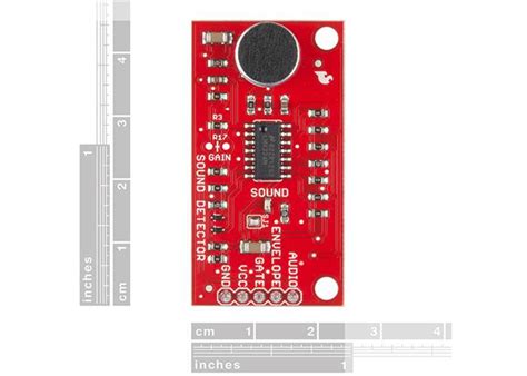 sparkfun sound detector with headers robot gear australia