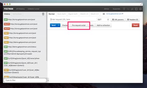 Pre Request Scripting With Postman Version V010 Postman Blog