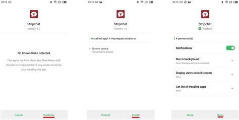 Google Play APK Stripchat Installation