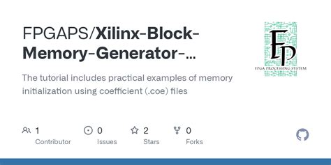 github fpgaps xilinx block memory generator simulation the tutorial