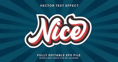 Efecto De Estilo De Texto Editable Bonito Tema De Estilo De Texto Retro