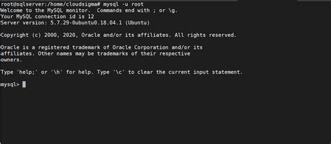 MySQL User Create And Grant Permissions CloudSigma