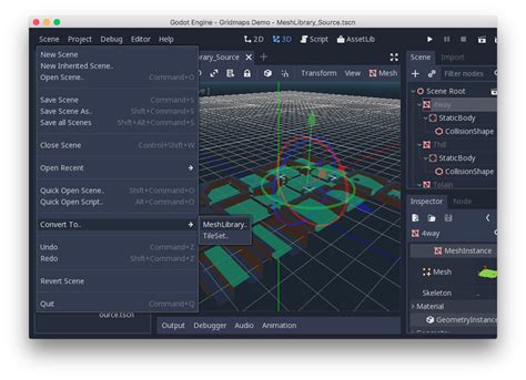 Using Gridmaps — Godot Engine 3 X の日本語のドキュメント