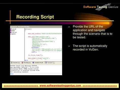 Ppt Building Scripts For Hp Loadrunner Powerpoint Presentation Free