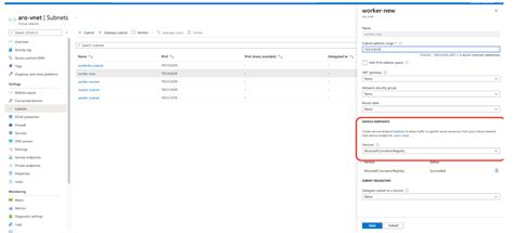 将工作器节点隔离到不同的子网中 azure red hat openshift microsoft learn