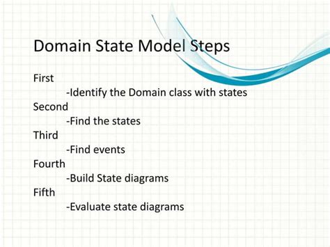Domain State Model Ooad Pptx