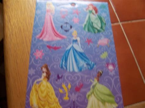 Disney Princess Sticker Sheets