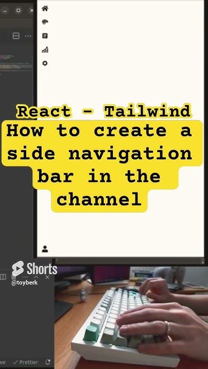 Crafting Animated Side Navigation Bar Subscribe For More Asmr