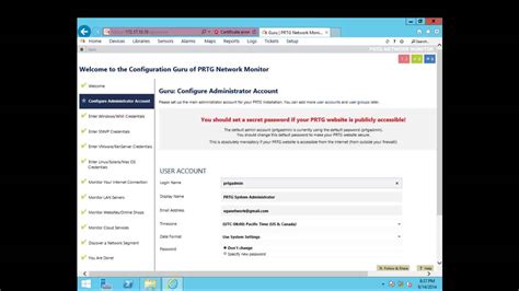 How To Install And Configure Prtg Network Monitor On Windows Server 2012 R2 Youtube