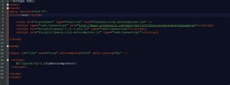 Javascript Cities Autocomplete In Asp Net Mvc Stack Overflow