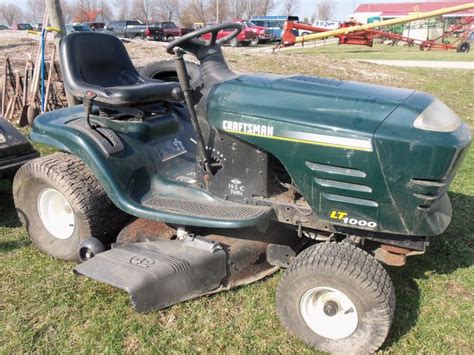 Dark green Craftsman LT1000 lawn & garden tractor | Tractors | Pinterest | Tractor and Cars