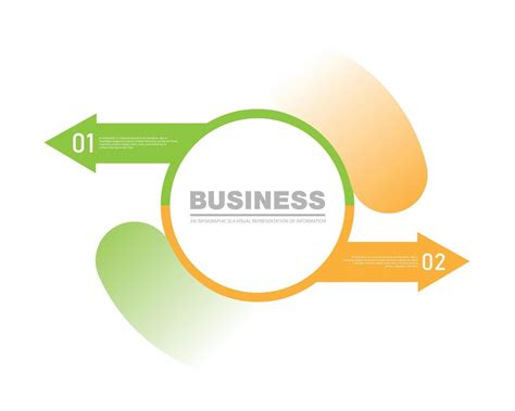 Infographic Element Design With Unique 2 Options Can Be Used For Workflow Layout Diagram